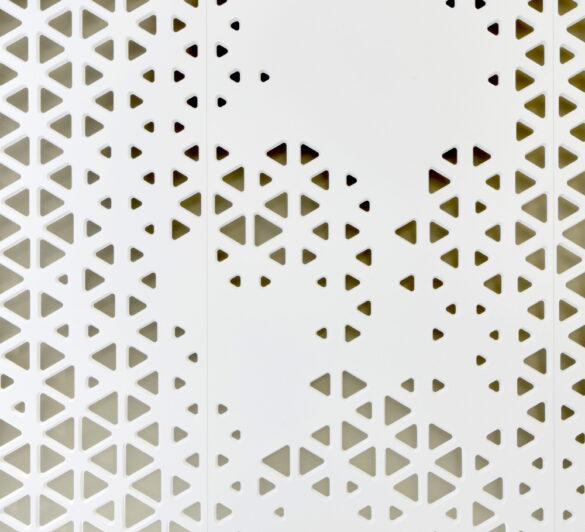 Reception Desk Decor Styles for Raiffeisen Bank Reception - LX Hausys