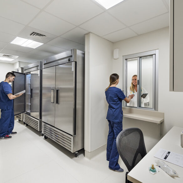 Reception Decor Ideas - NICU Reception - LX Hausys