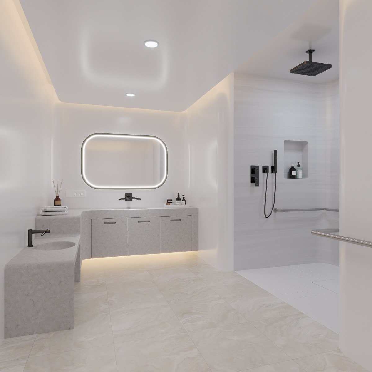 Hospital Interior Design Ideas - Perrysburg Cancer Center - LX Hausys