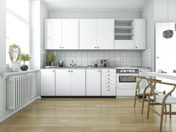 Simple and Small Kitchen Design with 6 Basic Kitchen Layouts - LX Hausys