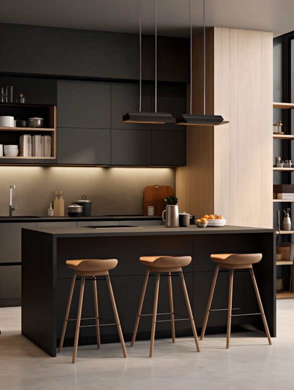 30 Small Open Kitchen Design Ideas to Utilize Space Maximize - LX Hausys