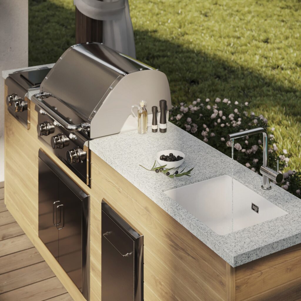 Ultimate Guide to Outdoor Kitchen Framing - LX Hausys