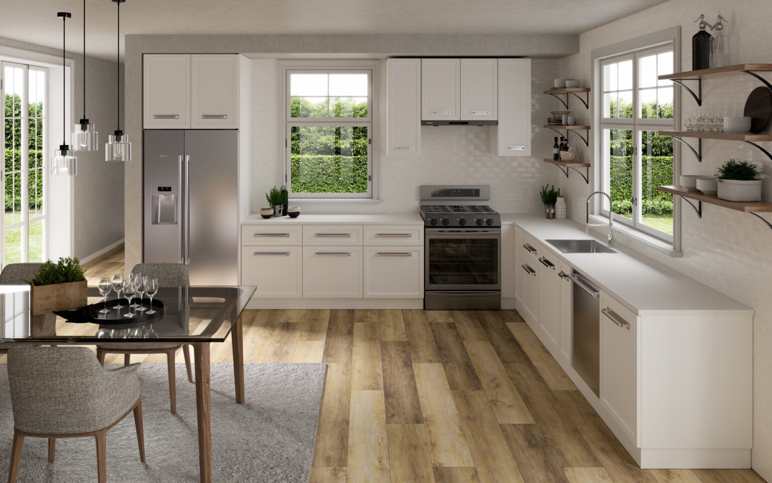 Best Tips for L-Shaped Kitchen Renovation and Design Ideas - LX Hausys