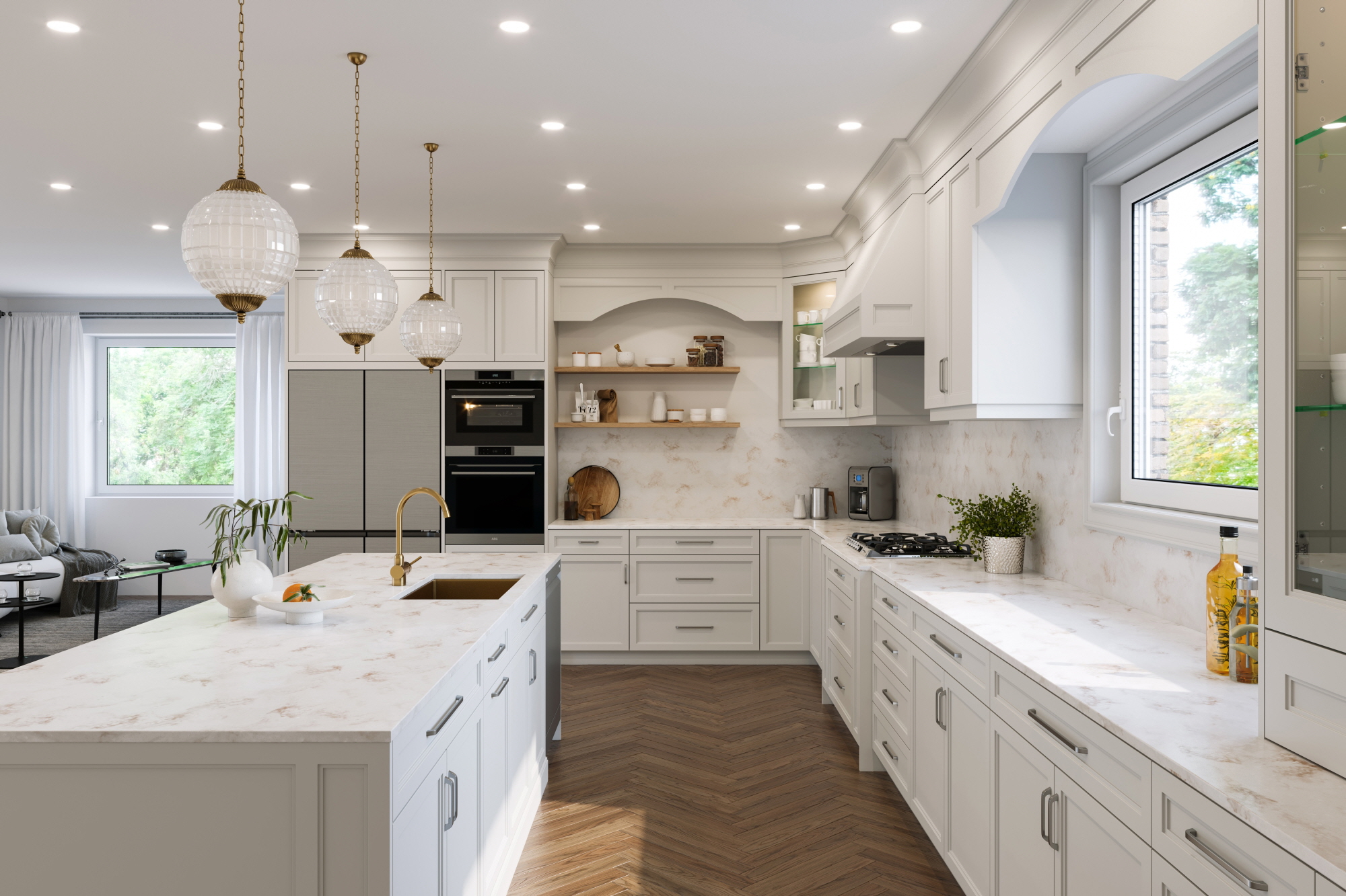 Easy Ways to Update Your Kitchen Cabinets Without Replacing Them - LX ...